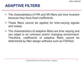 Adaptive Filters.ppt