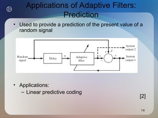 Adaptive Filters1foer eectronics engineeers.ppt
