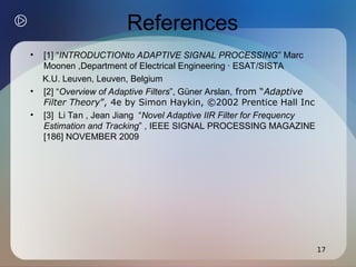 Adaptive Filters1foer eectronics engineeers.ppt