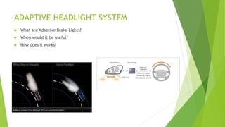 Adaptive Headlight and Brake Light System | PPTX