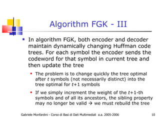 Adaptive Huffman Coding | PPT
