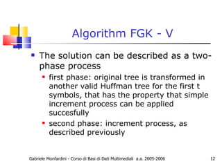Adaptive Huffman Coding | PPT