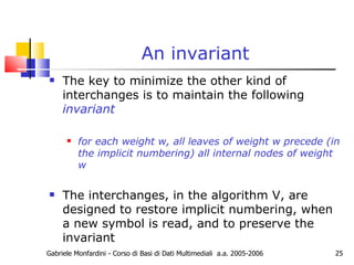 Adaptive Huffman Coding | PPT