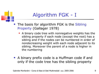 Adaptive Huffman Coding | PPT