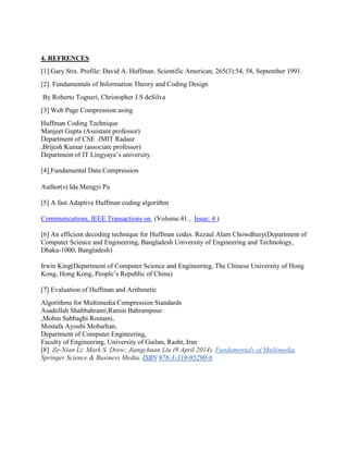 Adaptive huffman coding | PDF