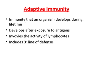 Adaptive immunity | PPT