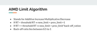 Adaptive indexing throttling | PPTX | Computer Networking | Computing