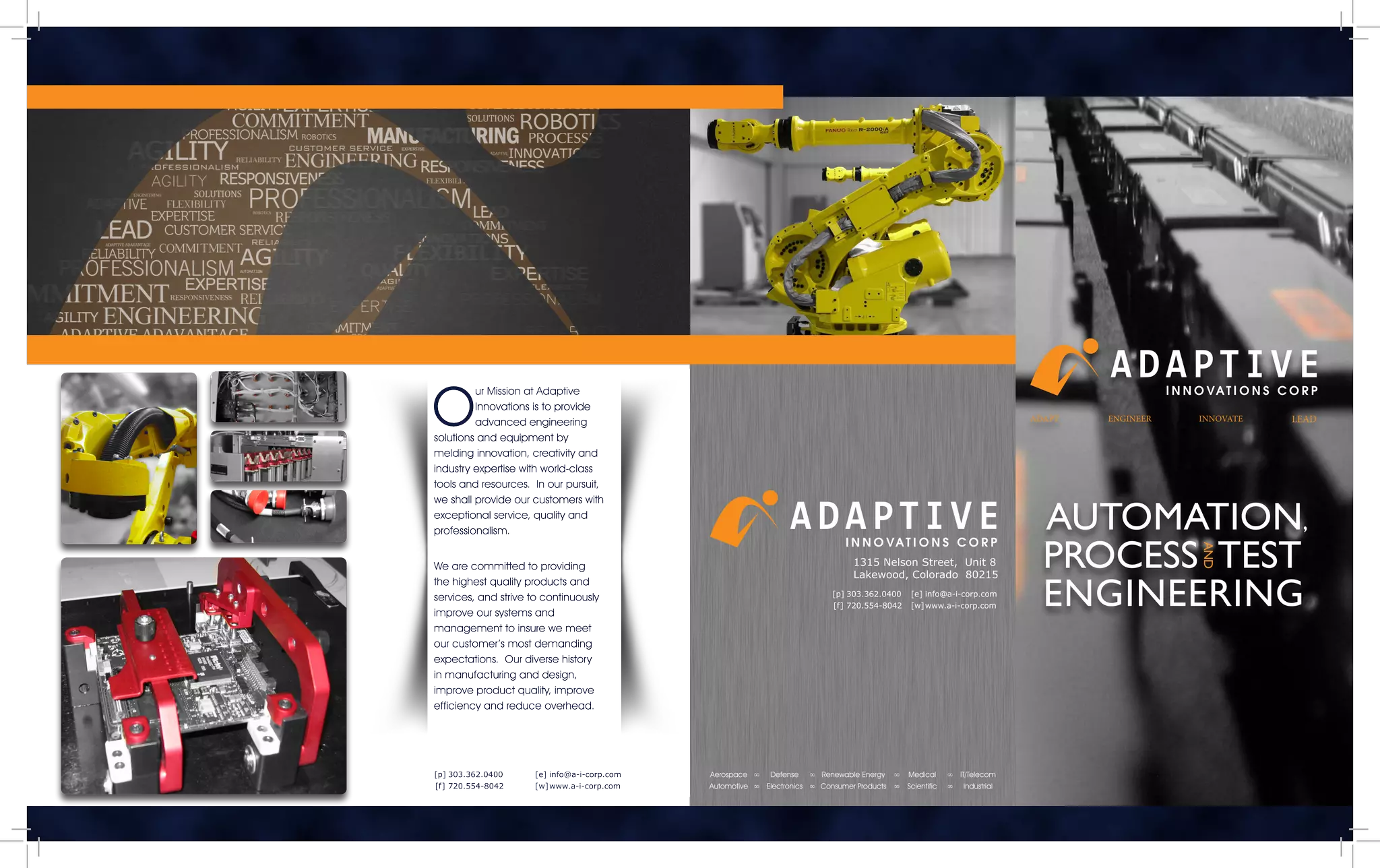 Adaptive Innovations General Print Brochure | PPT