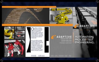 Adaptive Innovations General Print Brochure | PPT