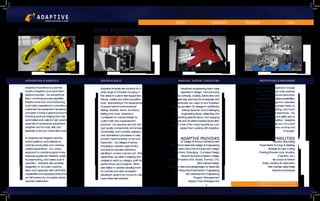 Adaptive Innovations General Print Brochure | PPT