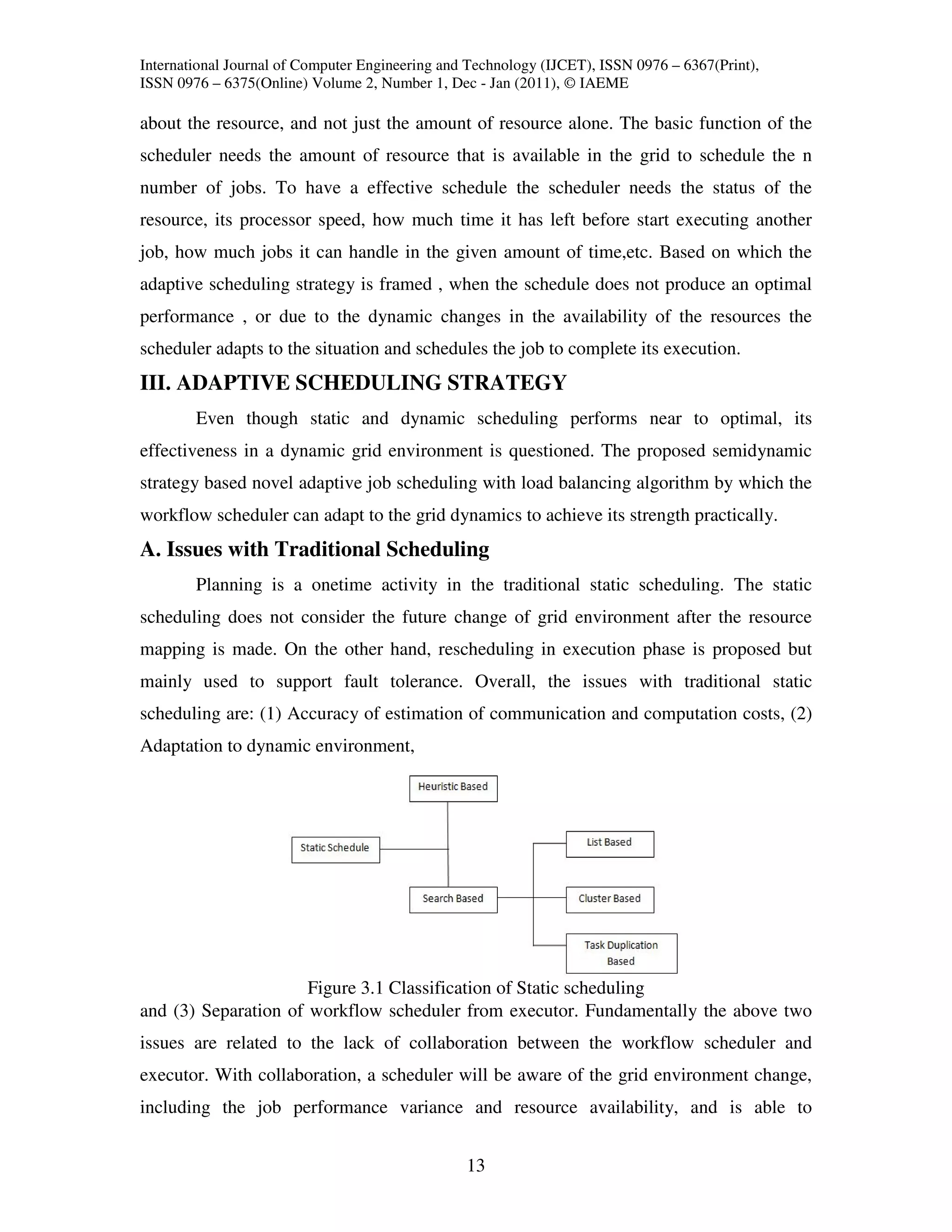 Adaptive job scheduling with load balancing for workflow application | PDF