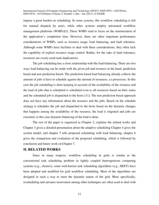 Adaptive job scheduling with load balancing for workflow application | PDF