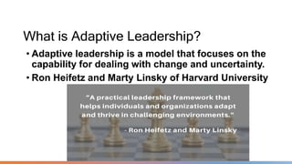 Adaptive Leadership - immaculate.pptx
