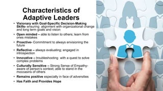 Adaptive Leadership - immaculate.pptx