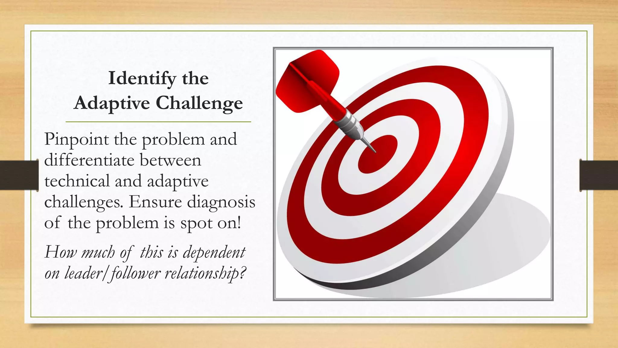 Adaptive leadership | PPTX