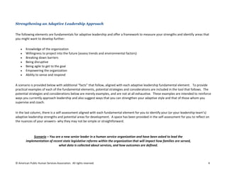 Adaptive leadership toolkit | PDF