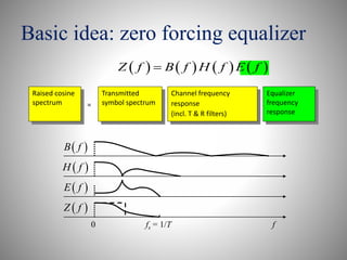 Adaptive linear equalizer | PPTX