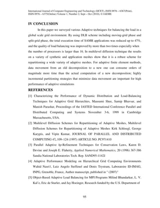 Adaptive load balancing techniques in global scale grid environment | PDF | 3-D Graphics ...