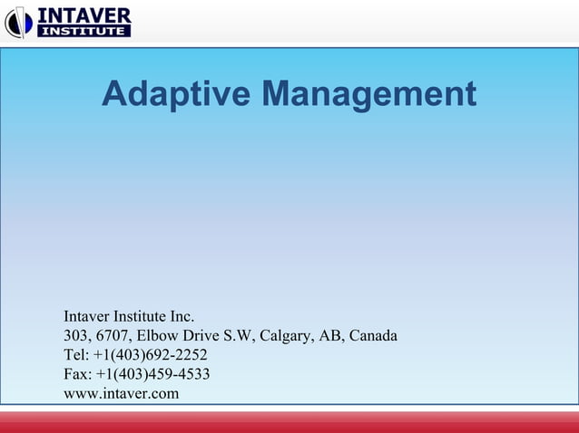 Adaptive Project Management | PPT