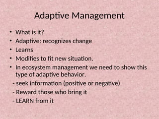 AdaptiveManagement vs traditional management system | PPT