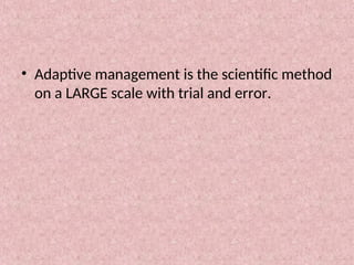 AdaptiveManagement vs traditional management system | PPT