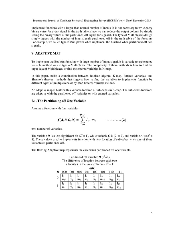 Adaptive Map For Simplifying Boolean Expressions Pdf