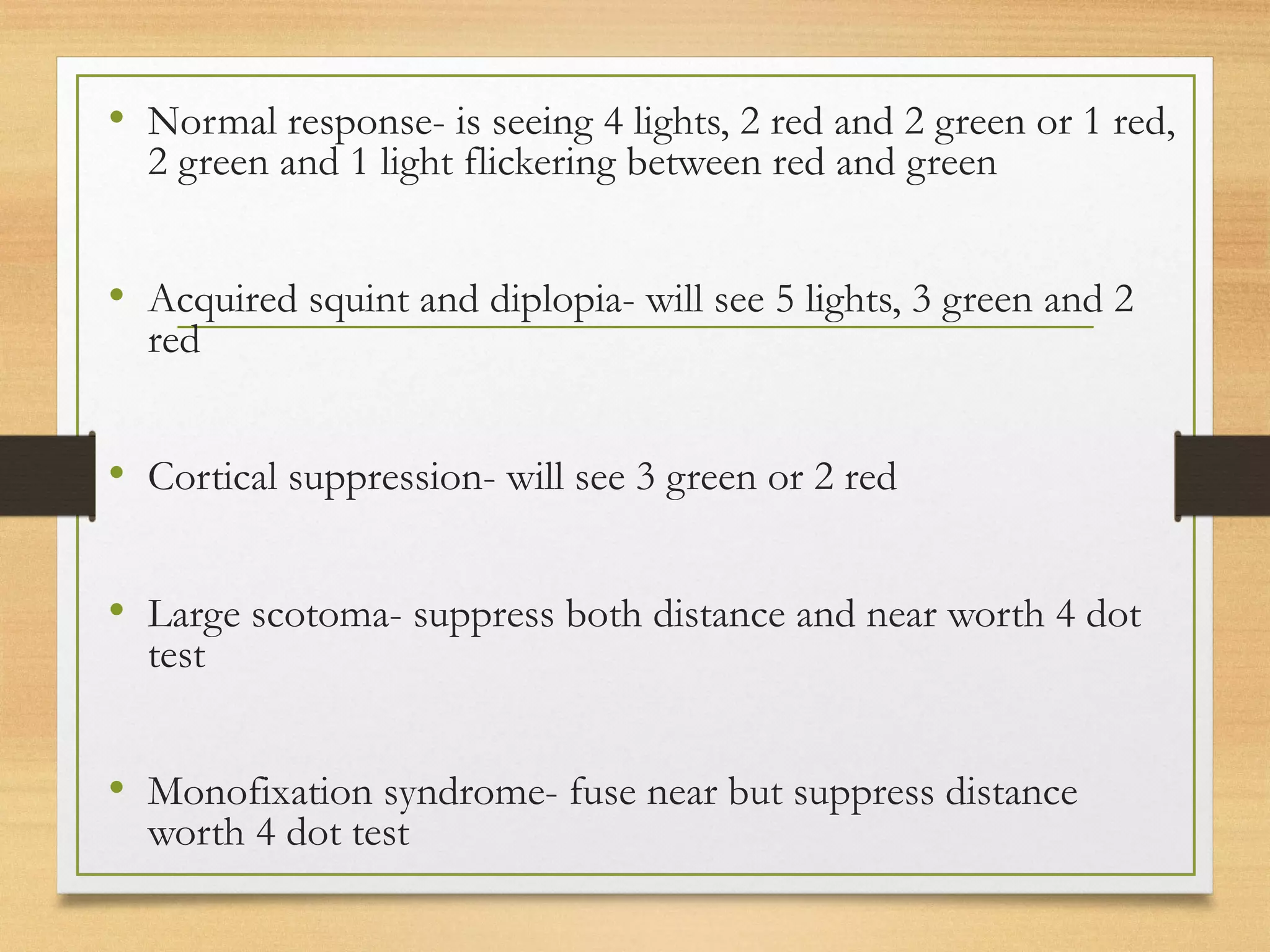 Adaptive mechanism of squint | PPT