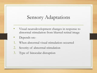 Sensory Adaptation