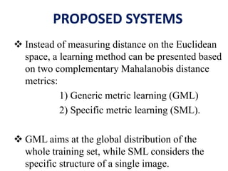 Adaptive metric learning for saliency detection | PPT