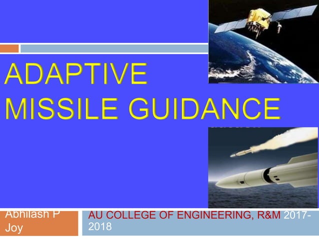Adaptive missile guidance slide share | PPT