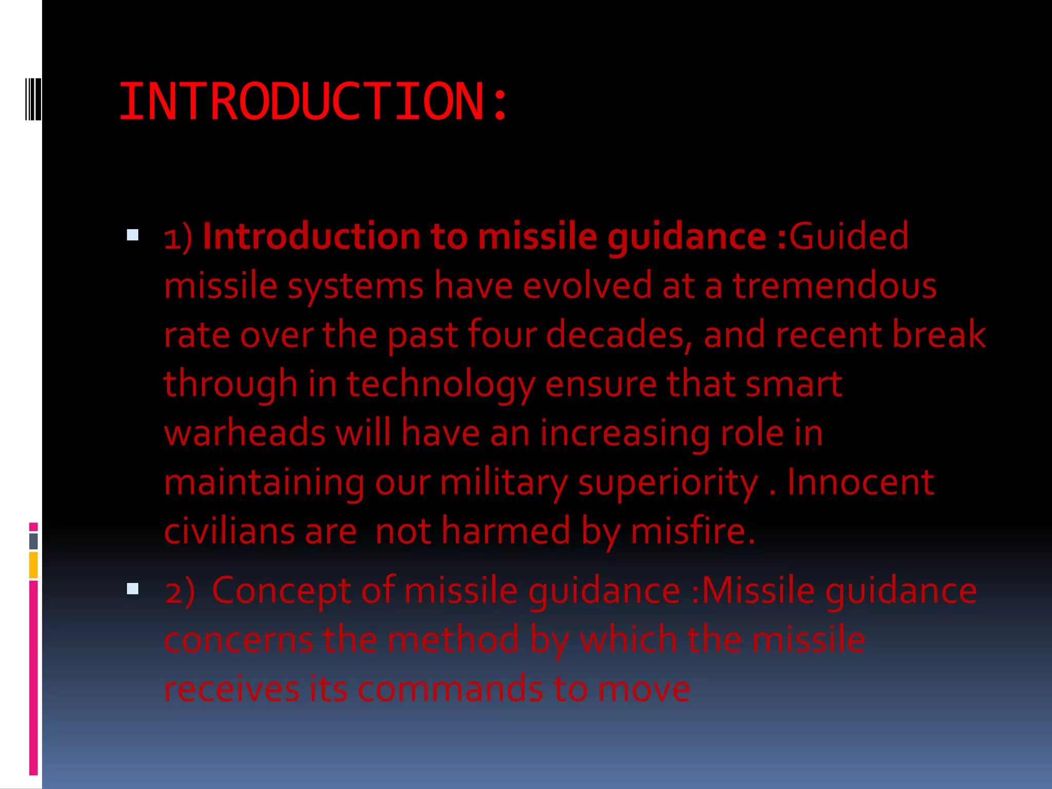 Adaptive missile guidance using gps | PPT