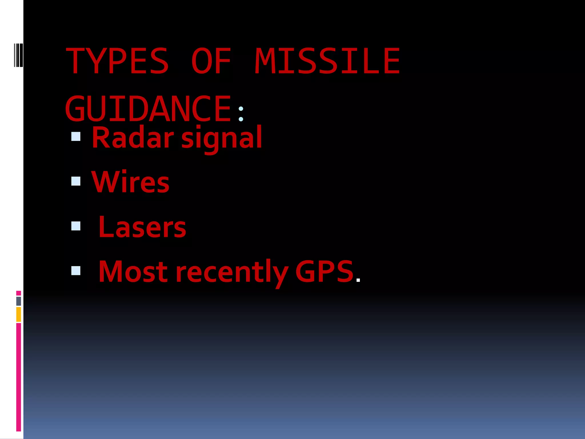 Adaptive missile guidance using gps | PPT