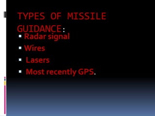 Adaptive missile guidance using gps | PPT