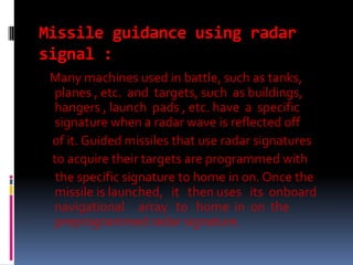 Adaptive missile guidance using gps | PPT