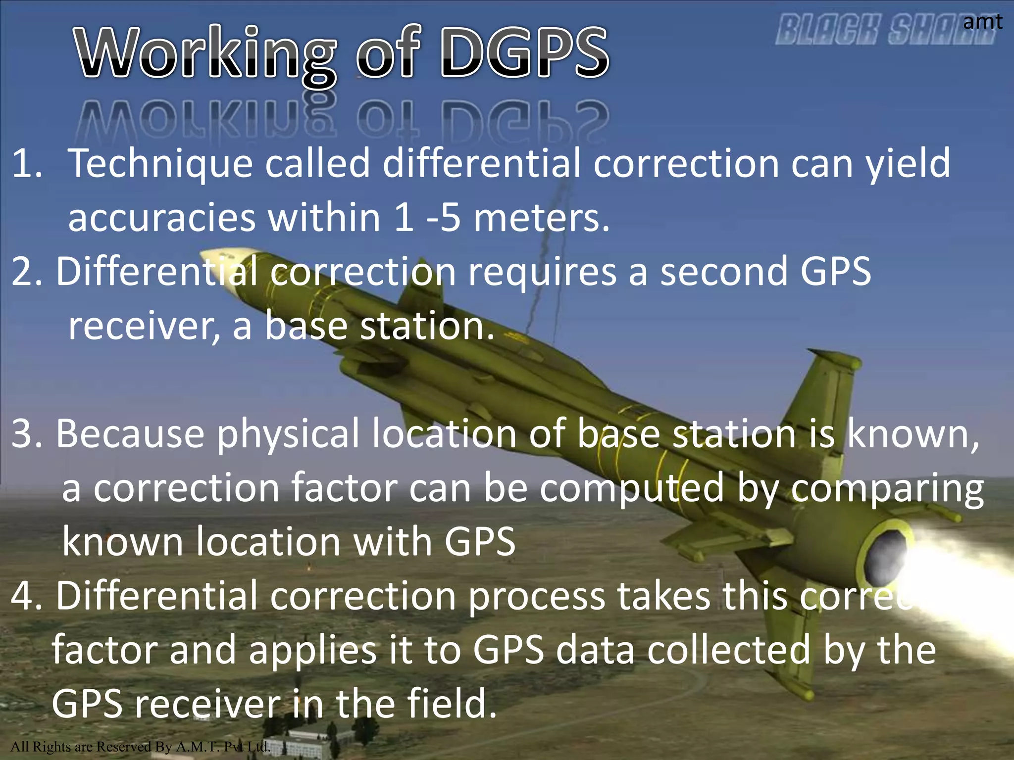 Adaptive missile guidance using gps by ankush m. tayade | PPTX