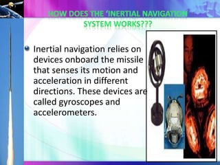 Adaptive missile guidance using gps ppt | PPTX