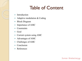 Adaptive Modulation and Coding Techniques | PDF