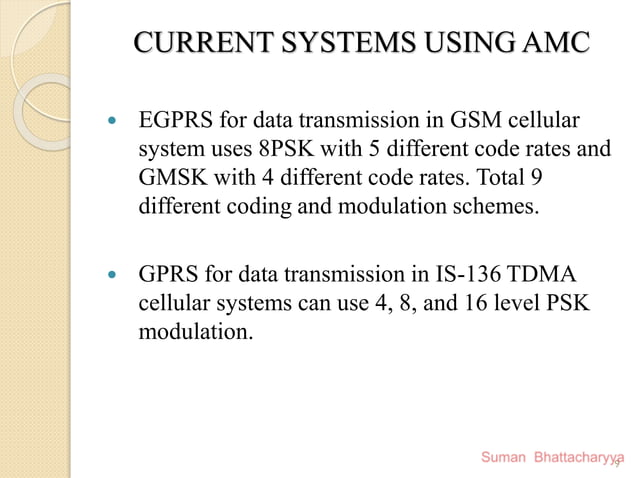 Adaptive Modulation and Coding Techniques | PDF | Computer Networking ...