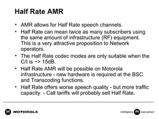 Adaptive multi rate (amr) document | PPT