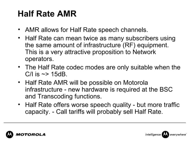 Adaptive multi rate (amr) document | PPT