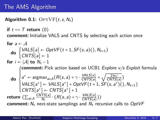 Adaptive Multistage Sampling Algorithm The Origins Of Monte Carlo Tree
