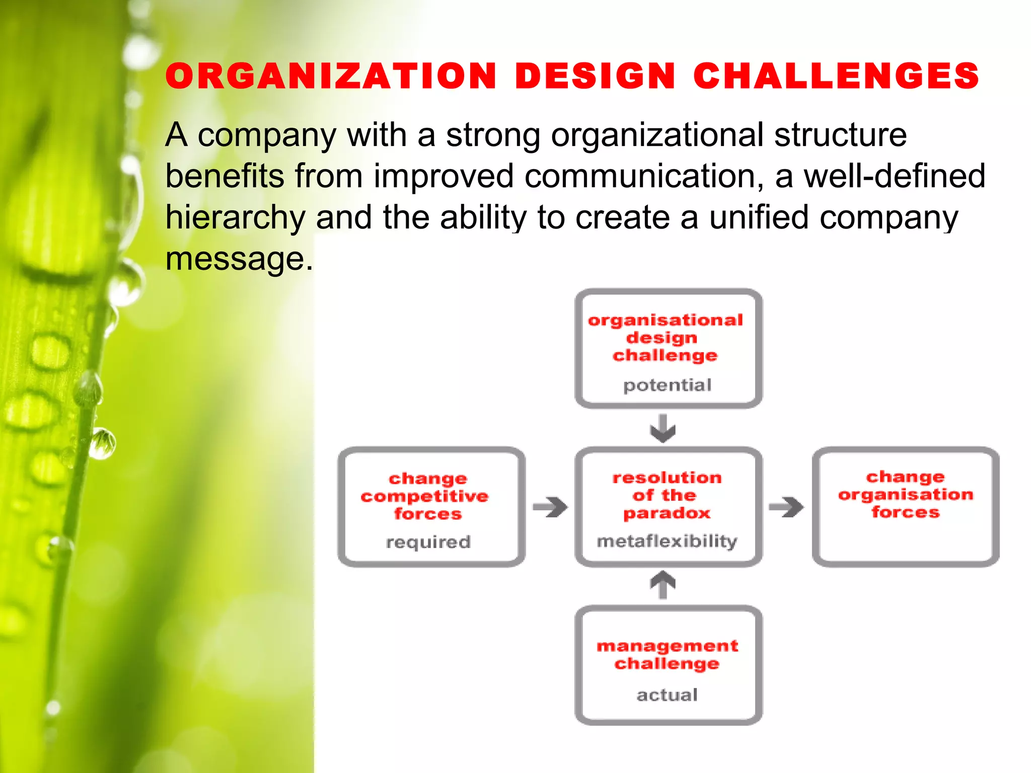Adaptive organizational design | PPT