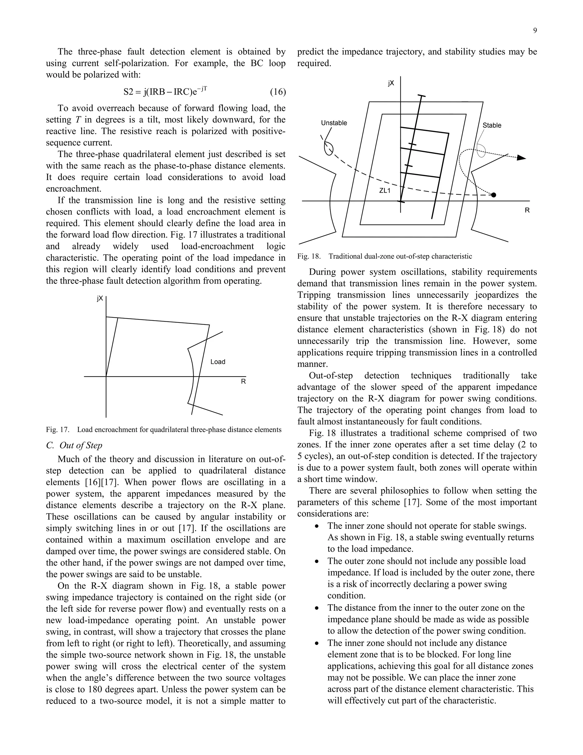Adaptive phase and ground quadrilateral distance elements | PDF ...