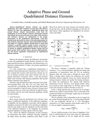 Adaptive phase and ground quadrilateral distance elements | PDF