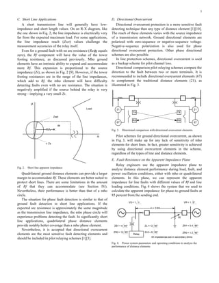 Adaptive phase and ground quadrilateral distance elements | PDF