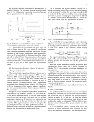 Adaptive phase and ground quadrilateral distance elements | PDF