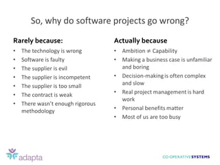 An Adaptive Approach to Software Procurement | PPT