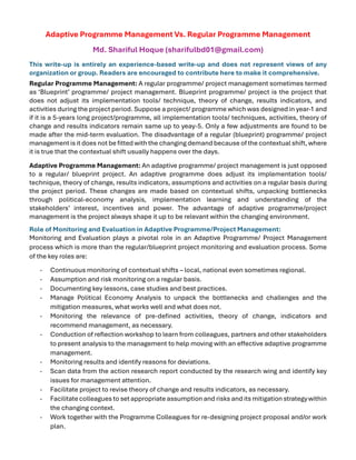 Adaptive Programme Management and Role of M&E.pdf