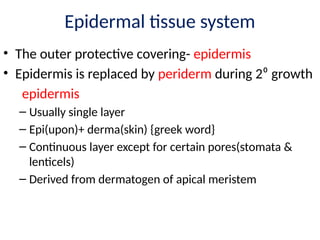 Adaptive & Protective Systems in plants for better growth and ...