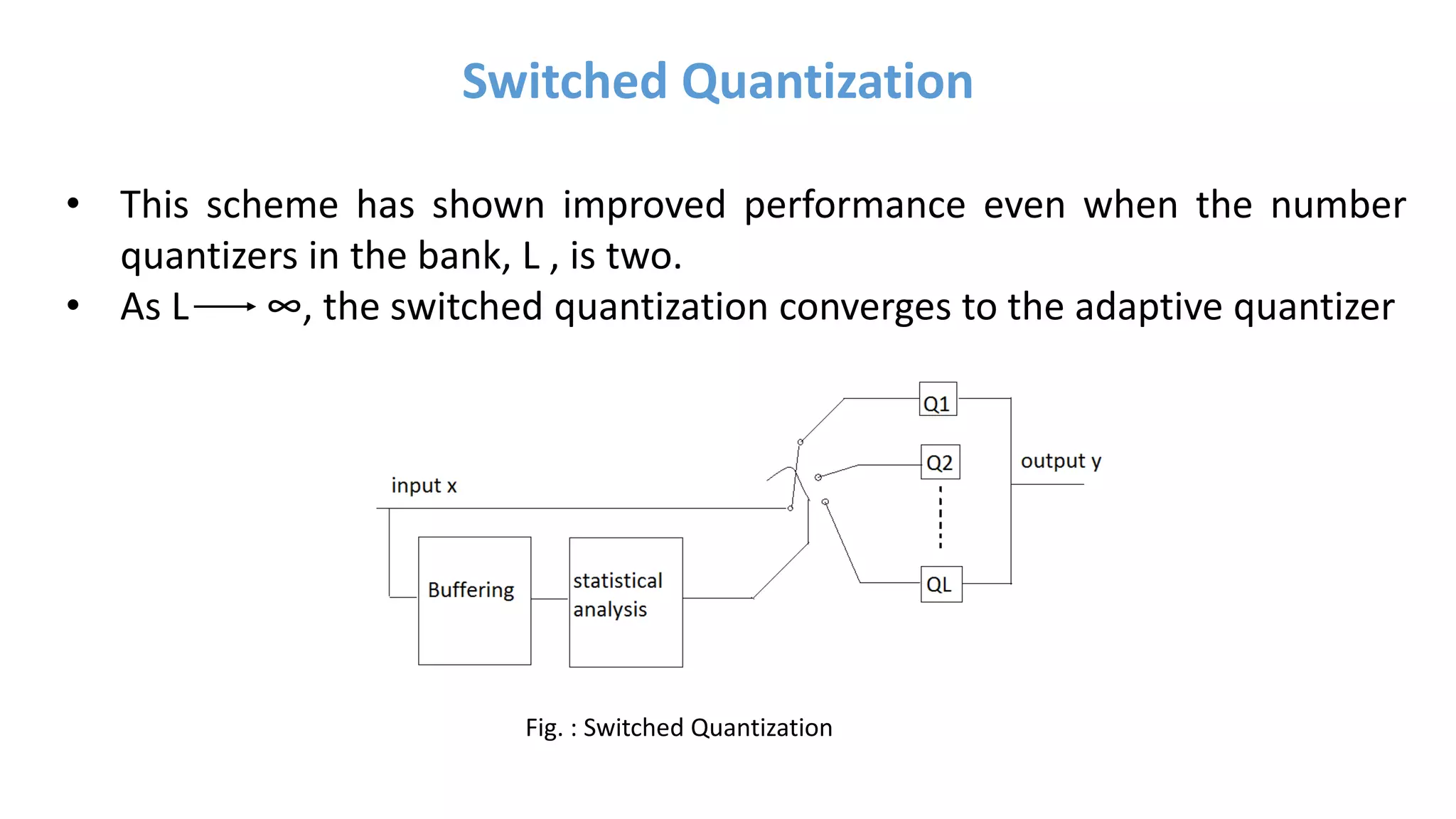 Adaptive quantization methods | PPTX